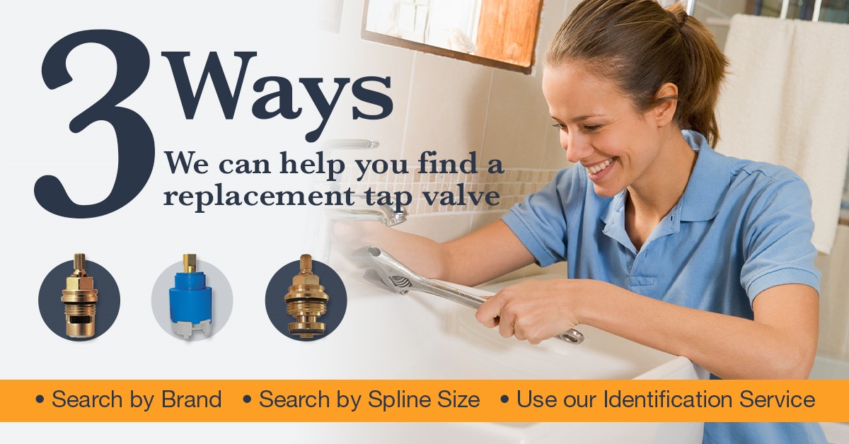 3 ways to help customers find a replacement tap valve - NotJustTaps.co.uk