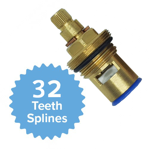 Selecting The right tap valves By number of splines - NotJustTaps.co.uk