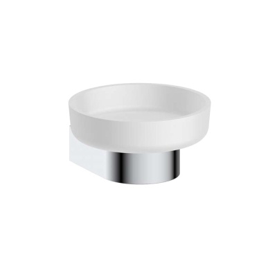 Duro Soap Dish - Chrome - NotJustTaps.co.uk