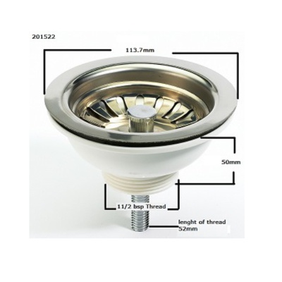 Kitchen Sink Spares, Accessories & Wastes - NotJustTaps.co.uk