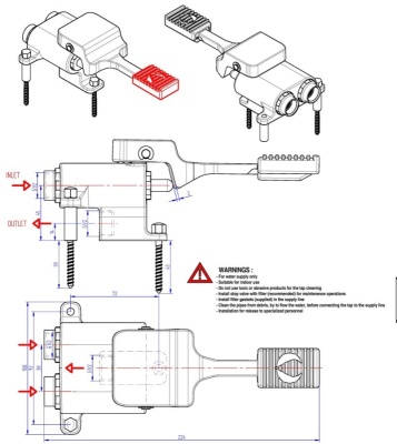 Knee and Foot Operated Taps | Hands Free Taps - NotJustTaps.co.uk