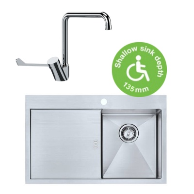 Accessible Kitchens | DDA Sinks & Taps - NotJustTaps.co.uk