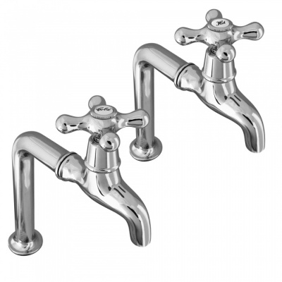 Traditional York Pillar Taps on Stands - NotJustTaps.co.uk