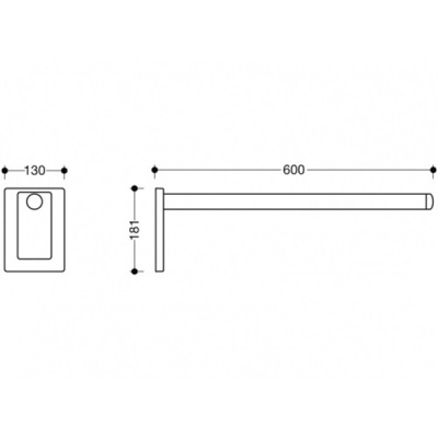 Bathroom grab rails | Luxury grab bars & rails - NotJustTaps.co.uk
