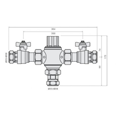 TMV Valves | TMV2 & TMV3 Blending Valves - NotJustTaps.co.uk
