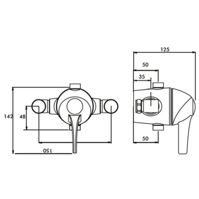 Commercial Shower Valves | TMV Safe Shower Valves - NotJustTaps.co.uk