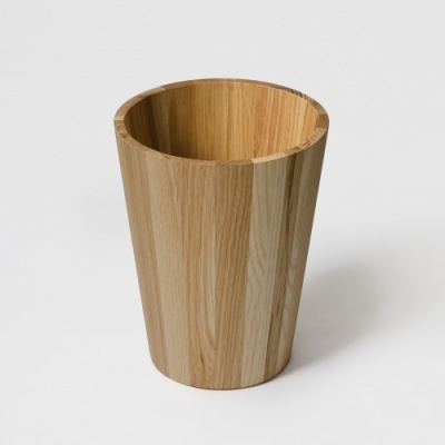 Natural Oak Bin - NotJustTaps.co.uk