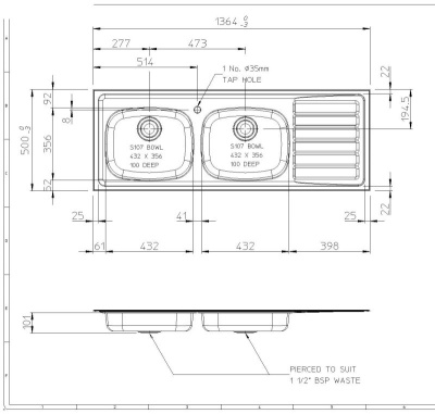 Accessible Kitchens | DDA Sinks & Taps - NotJustTaps.co.uk
