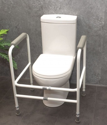 Broadstairs Toilet Frame with Adjustable Height and Width - NotJustTaps ...