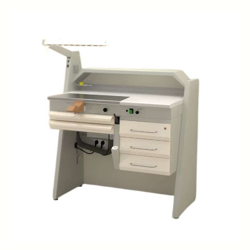 Sole Single Station Dental Lab Bench - NotJustTaps.co.uk