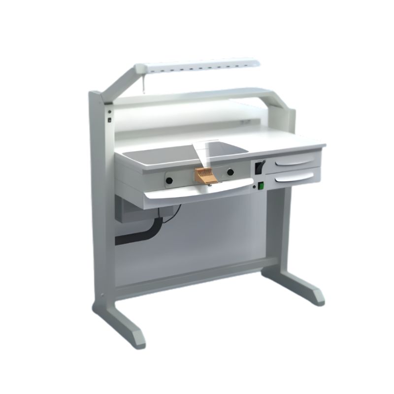 Tekno Single Station Dental Lab Bench - NotJustTaps.co.uk