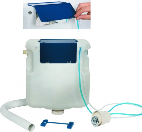 Wye Front Access Concealed Dual Flush Cistern - NotJustTaps.co.uk