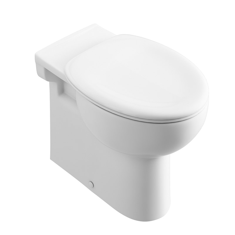Raised Height Back to Wall Pan and Soft Close Seat - NotJustTaps.co.uk