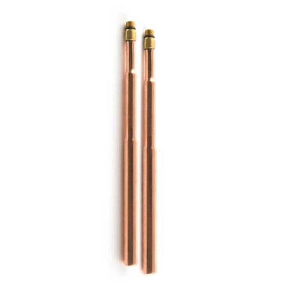 Rigid Copper Tap Tails - 8mm threads - NotJustTaps.co.uk