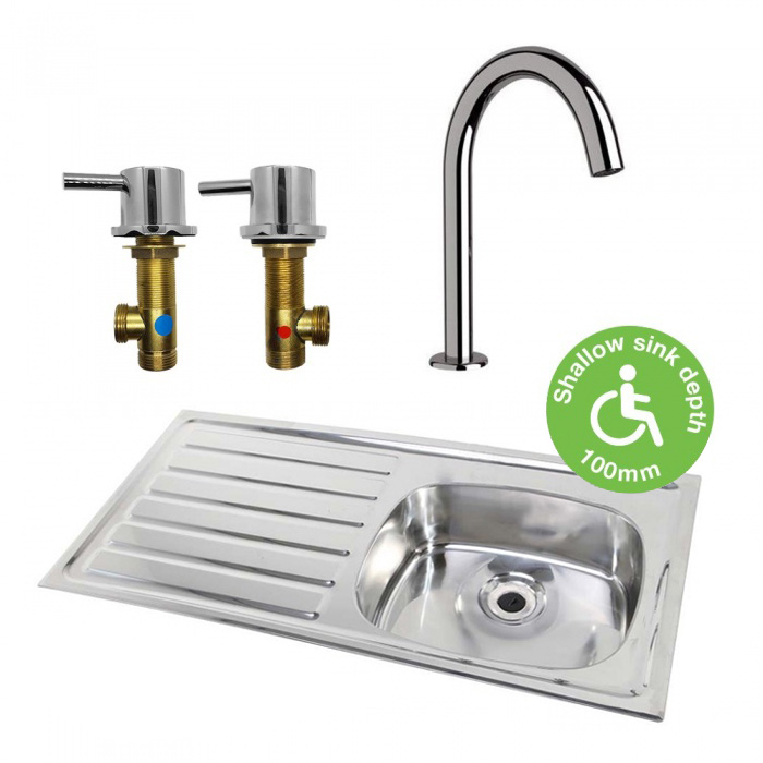 Accessibility Kitchen Set | Disabled Use - NotJustTaps.co.uk