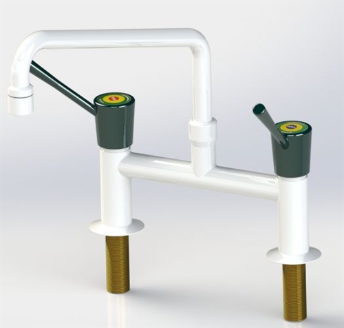 Arboles Elbow/Wrist Lever Laboratory Mixer Tap - NotJustTaps.co.uk