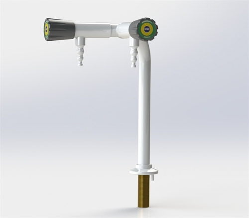 The Arboles Two Way Bib Tap - 'Y' Formation - NotJustTaps.co.uk