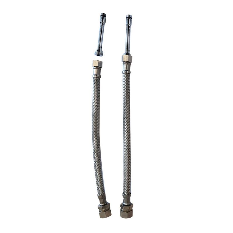2 Part Flexible Tap Tails - NotJustTaps.co.uk 2 Part Flexible Tap Tails - NotJustTaps.co.uk