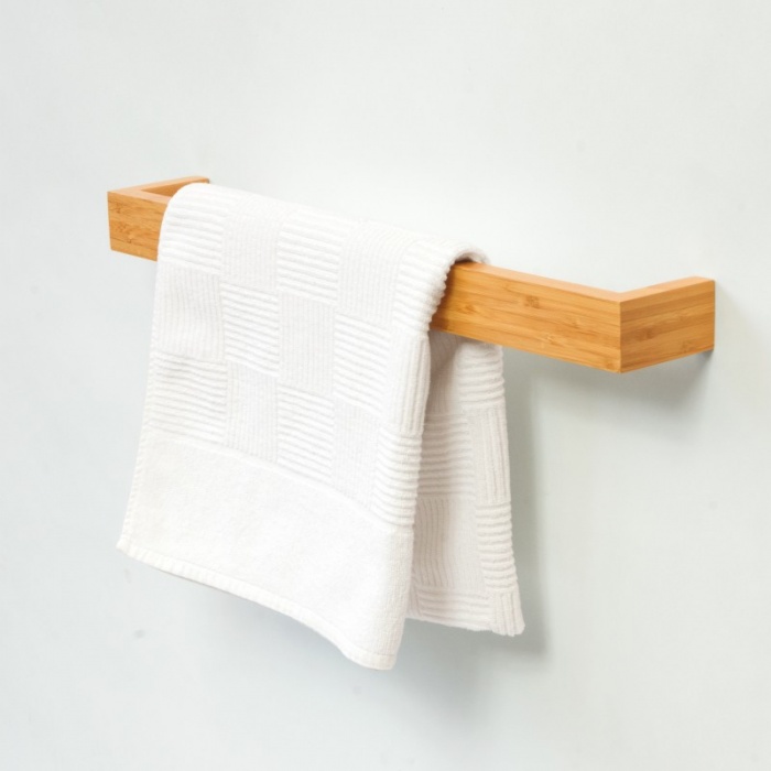 Bamboo Towel Rail 60cm - NotJustTaps.co.uk