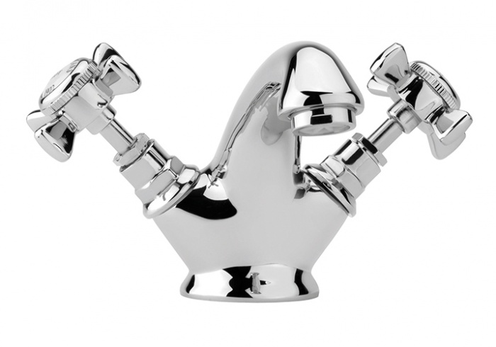 Edwardian Monobloc Basin Mixer Tap - NotJustTaps.co.uk