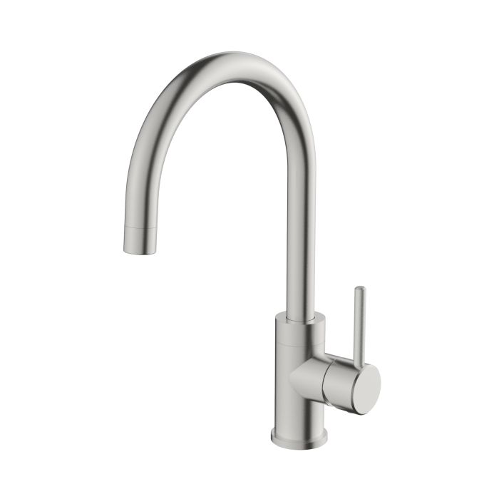Chiemsee Stainless Steel Kitchen Tap - NotJustTaps.co.uk