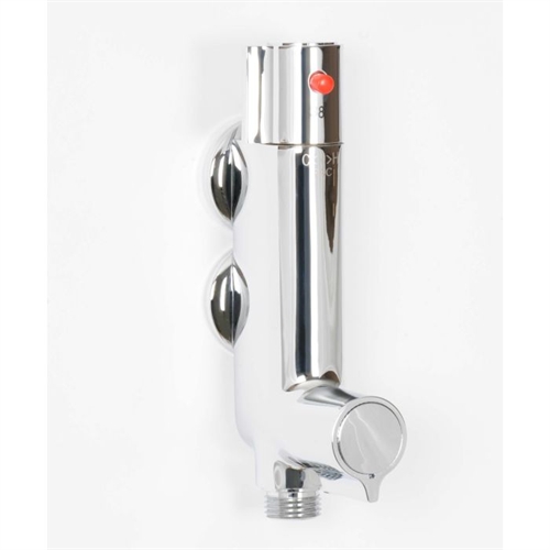 Compact Vertical Thermostatic Shower Valve - Notjusttaps.co.uk