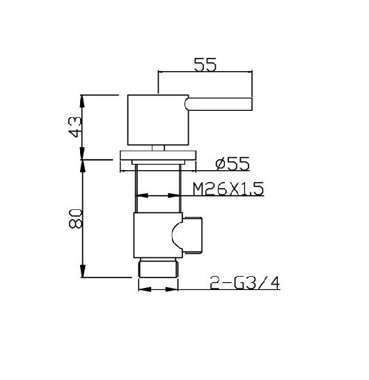Designer Accessibility Tap | Disabled Use Tap - NotJustTaps.co.uk