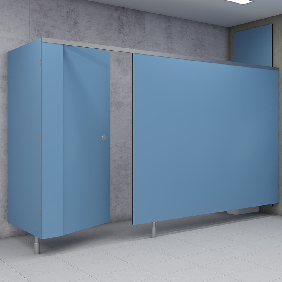 Toilet Cubicle Door Ironmongery | Door Pack - NotJustTaps.co.uk
