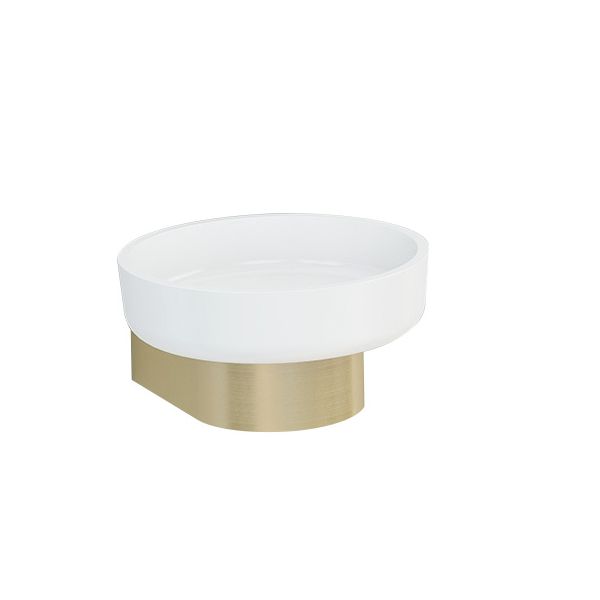 Duro Soap Dish - Brushed Brass - NotJustTaps.co.uk