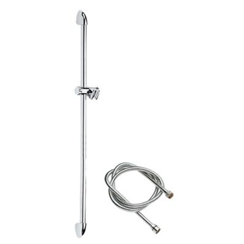 Extra Long Shower Riser Rail - 90cm - NotJustTaps.co.uk
