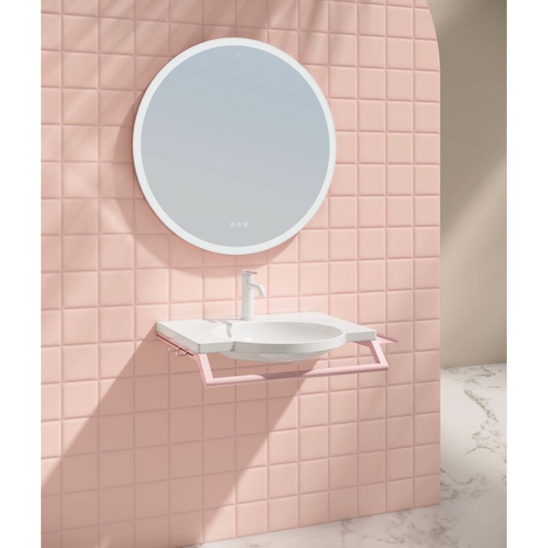 Barbie™ x HEWI LED illuminated mirror - NotJustTaps.co.uk