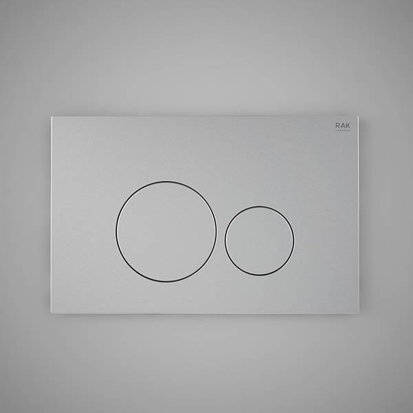 RAK Ecofix RAK Chrome Round Dual Flush Plate - NotJustTaps.co.uk