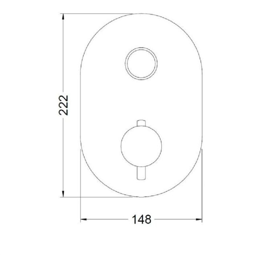 Gentech Timed Flow Thermostatic Shower Valve - NotJustTaps.co.uk