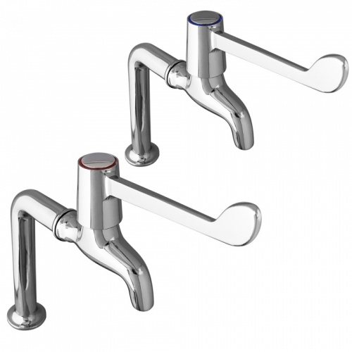 Hart Medical Lever Pillar Taps - NotJustTaps.co.uk