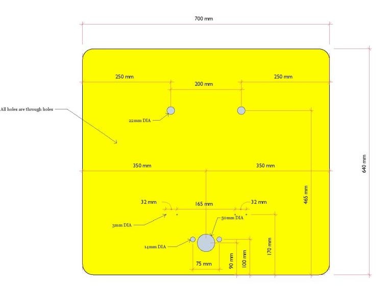 Medic Line Easy-Fit Half Height IPS Unit | White - NotJustTaps.co.uk