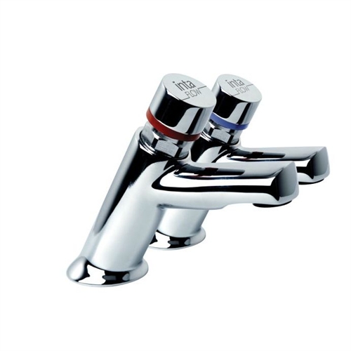 Inta-Flow Adjustable Time Basin Taps | Timed Flow - NotJustTaps.co.uk
