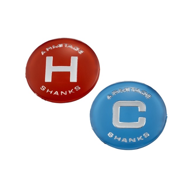 Armitage Shanks Markwik Red/Blue Indicators S9599NU - NotJustTaps.co.uk