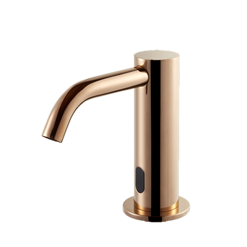 Designer Drop Spout Sensor Tap - Polished Copper - NotJustTaps.co.uk