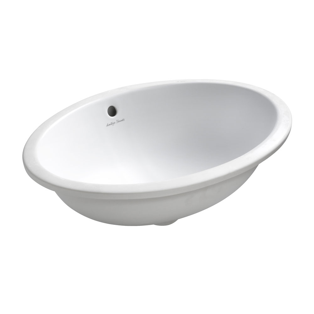 Armitage Shank Marlow 56cm Under Countertop Basin | Oval Undercounter ...