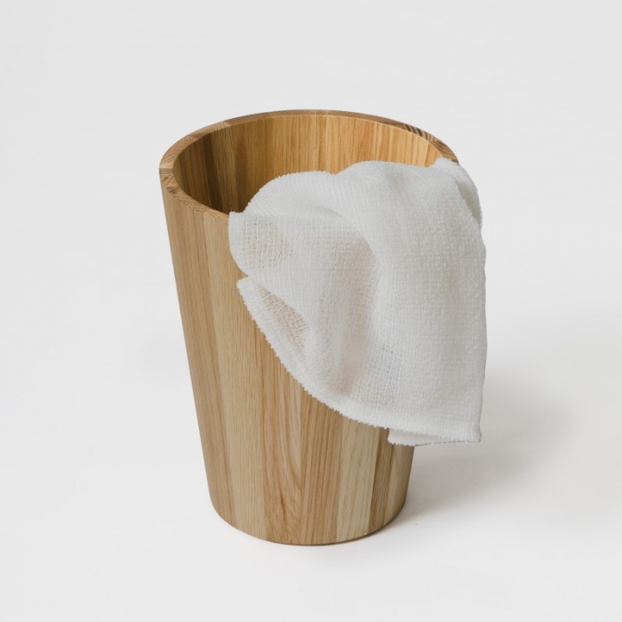 Natural Oak Bin - NotJustTaps.co.uk