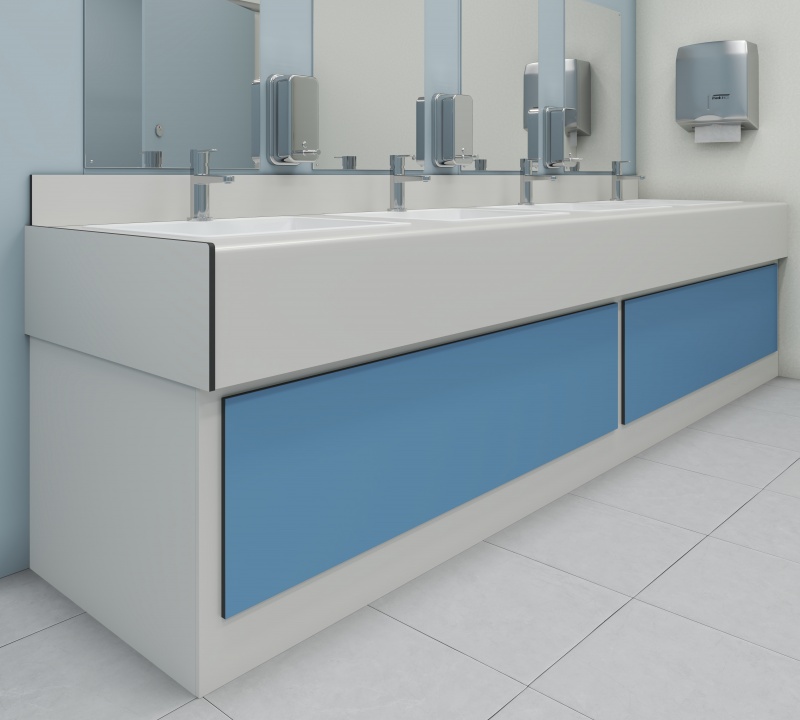 Nursery Vanity Unit | Bespoke Vanity Unit with Removeable Access Panels ...