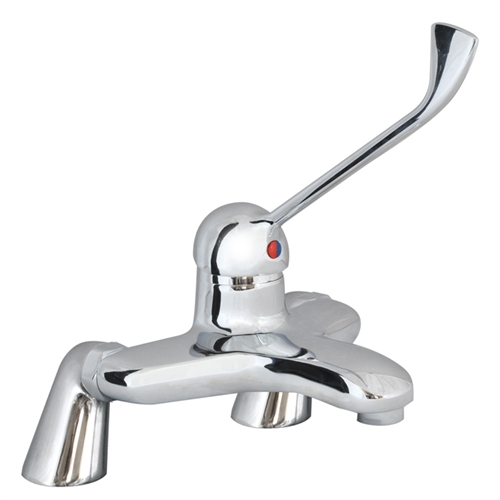 Professional extended lever bath filler tap - NotJustTaps.co.uk