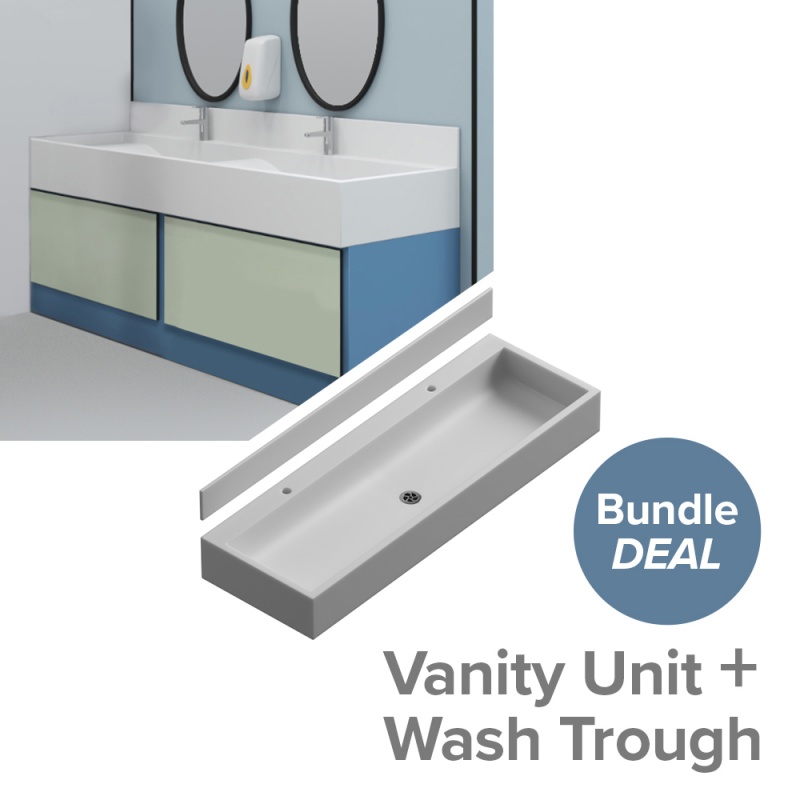 Corian Trough Sinks For Bathrooms