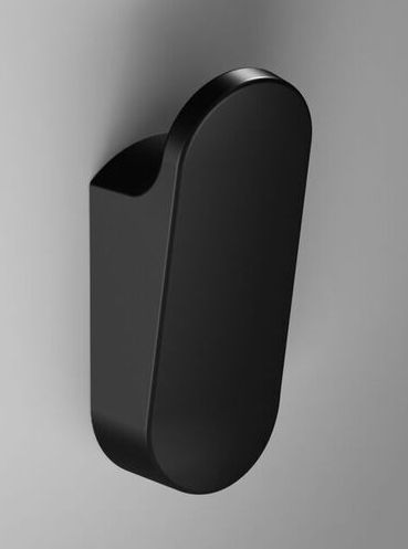 S6 black robe hook - NotJustTaps.co.uk