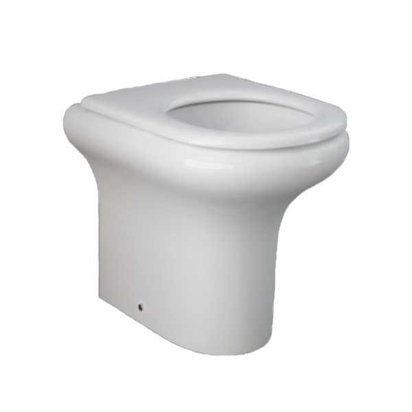RAK Compact BTW WC Pan Comfort Height - NotJustTaps.co.uk