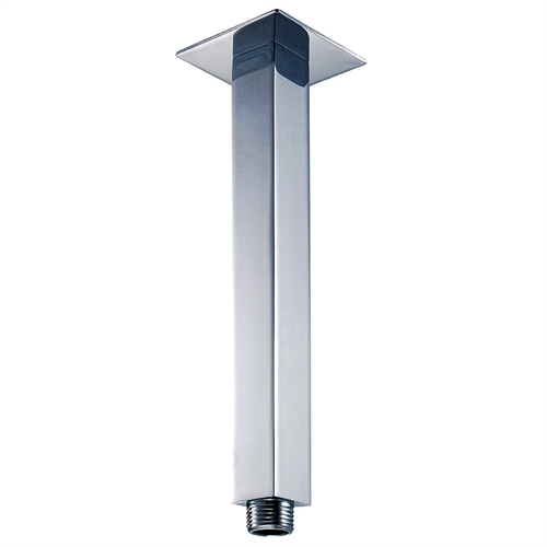 SQ Square Ceiling Arm - NotJustTaps.co.uk