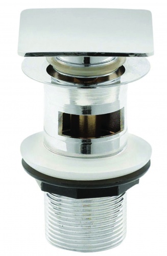 Square Plug Basin Waste - NotJustTaps.co.uk
