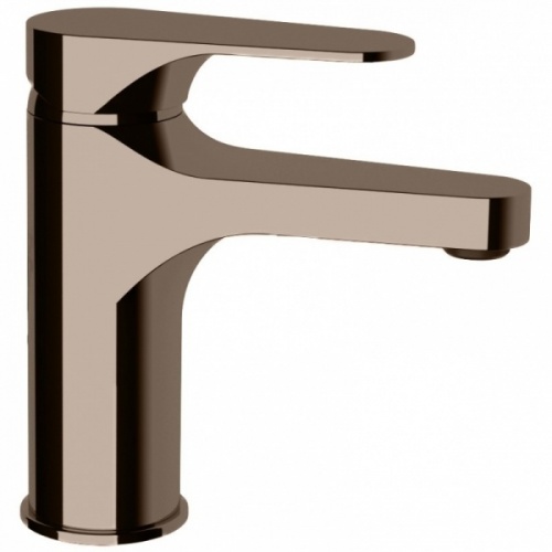 Thermassure Lux Brushed Nickel Basin Mixer Tap - NotJustTaps.co.uk