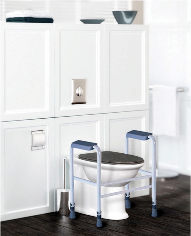 Ashford Height Adjustable Toilet Frame - NotJustTaps.co.uk