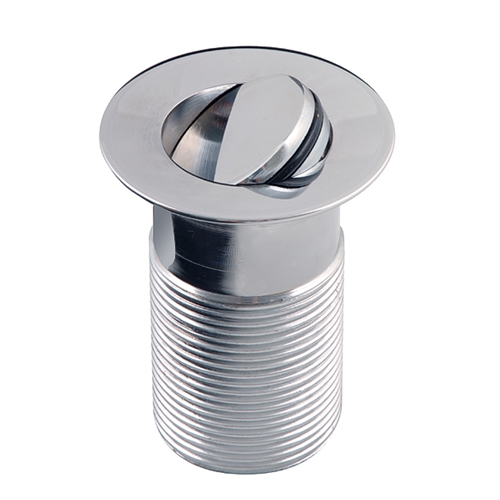 Captive Plug Chrome Basin Waste - UK Bathroom Taps and Shower ...